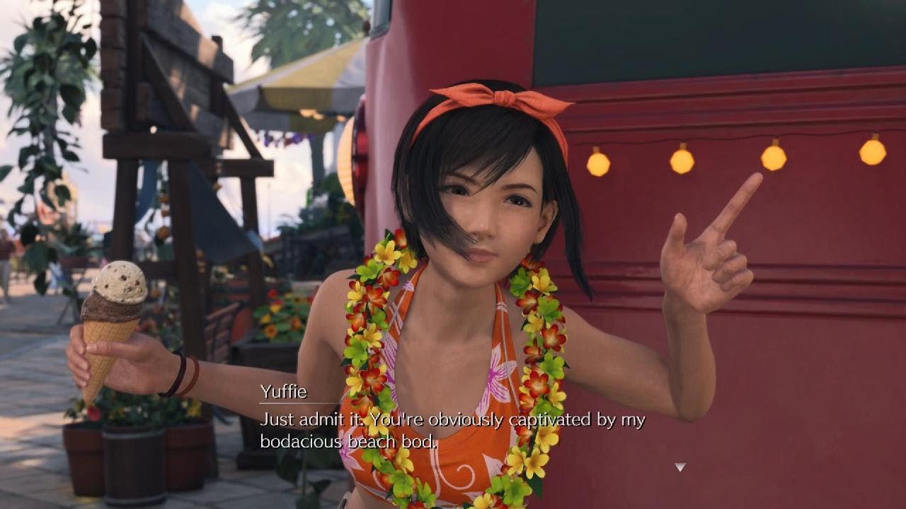 Yuffie Telling Cloud She Has A Nice Beach Bod😂FINAL FANTASY VII REBIRTH ...
