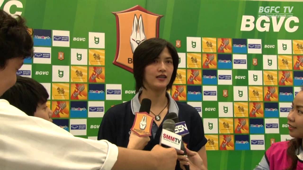 BGVC NEWS: เปิดตัวนักตบลูกยาง BGVC - YouTube