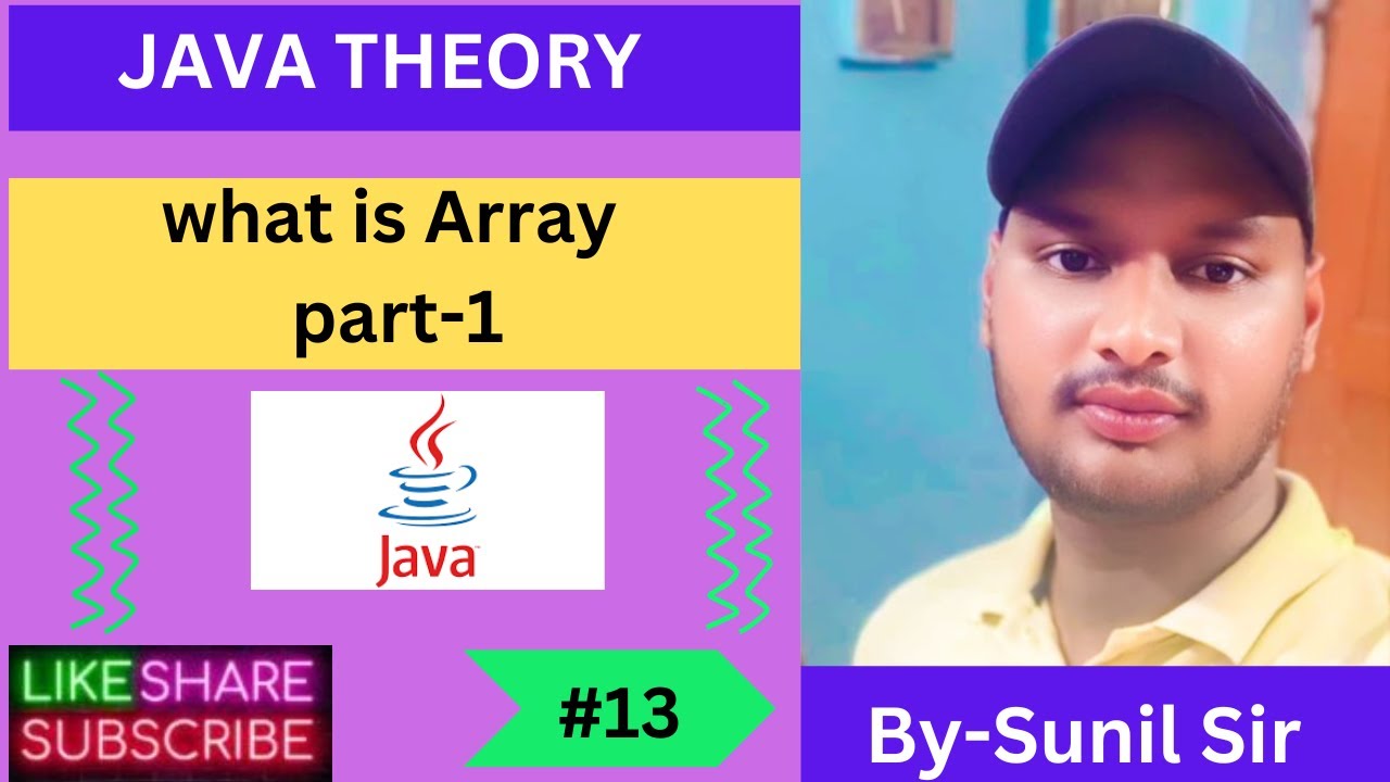 Arrays in Java (Hindi) || what is arrays || the place of learning - YouTube