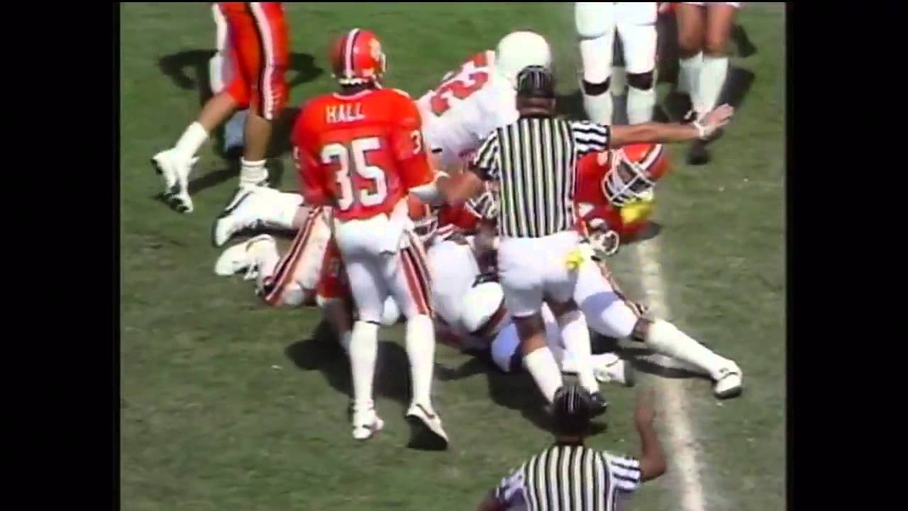 1985 Clemson vs Virginia Football Highlights - YouTube