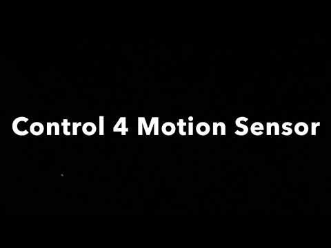 Control4 Motion Sensor - YouTube