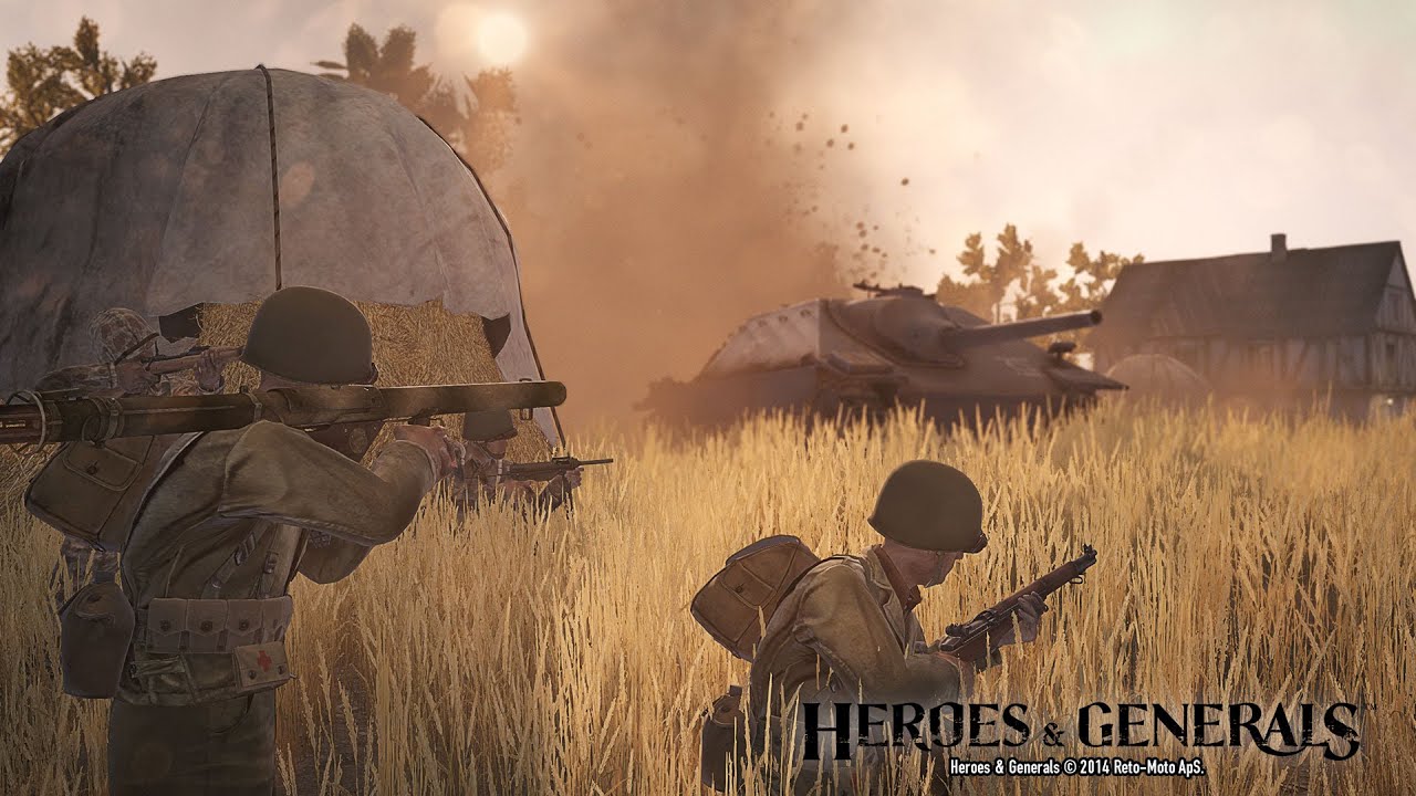 Heroes and Generals Infantry Game ♥♥♥♥♥ - YouTube