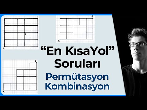 A'dan B'ye En Kısa Yoldan Kaç Farklı Şekilde Gidilebilir? (TÜM SORU TİPLERİ)