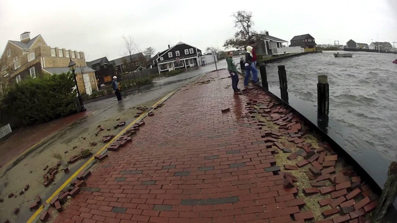Hurricane Sandy Nantucket Island - YouTube