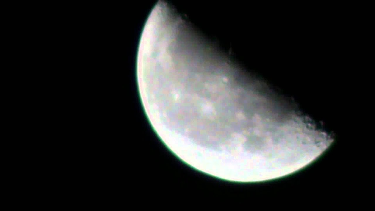 Raw Video: Something on the Half Moon - YouTube