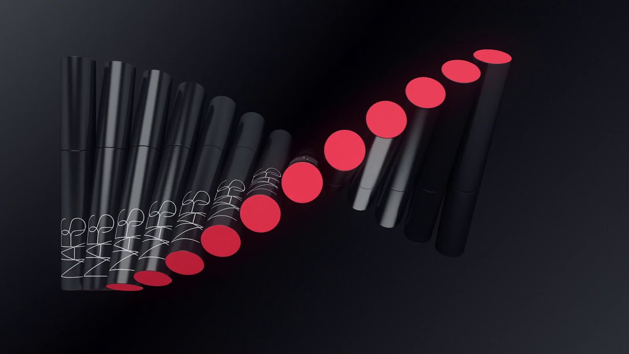 NARS Lipstick Animation C4D Project file - YouTube