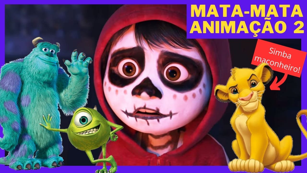 QUAL É A MELHOR ANIMAÇÃO? 🏆 | MATA-MATA DE ANIMAÇÕES (PARTE 2) - YouTube