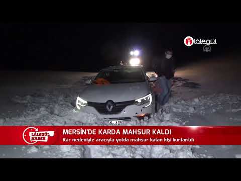 ELEKTRİK ARIZA EKİBİ MAHSUR KALDI!
