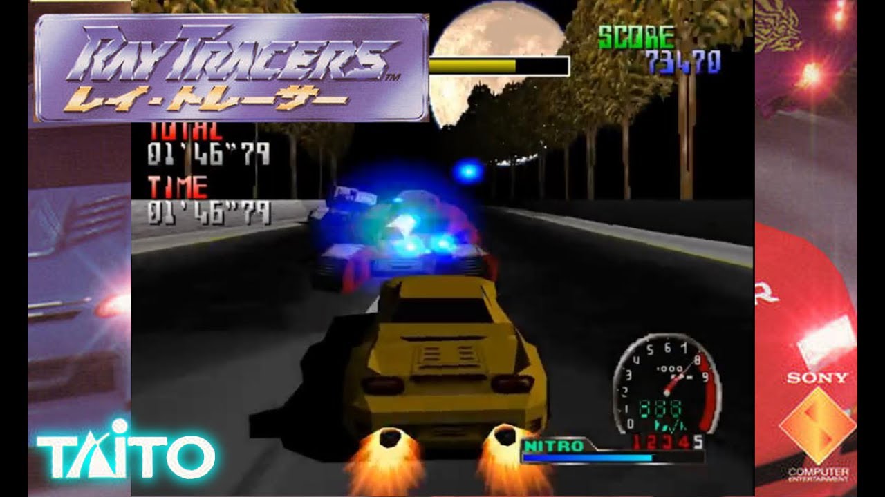 Ray Tracers (Taito) - ePSXe (part 1) - YouTube