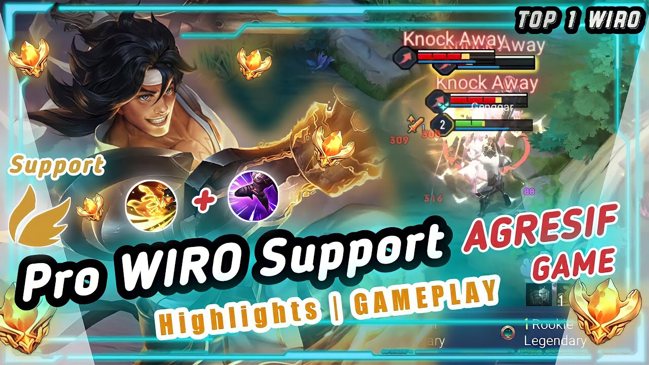 Pro WIRO Support Gameplay | Wiro Gameplay AOV | Wiro Support - ARENA OF ...