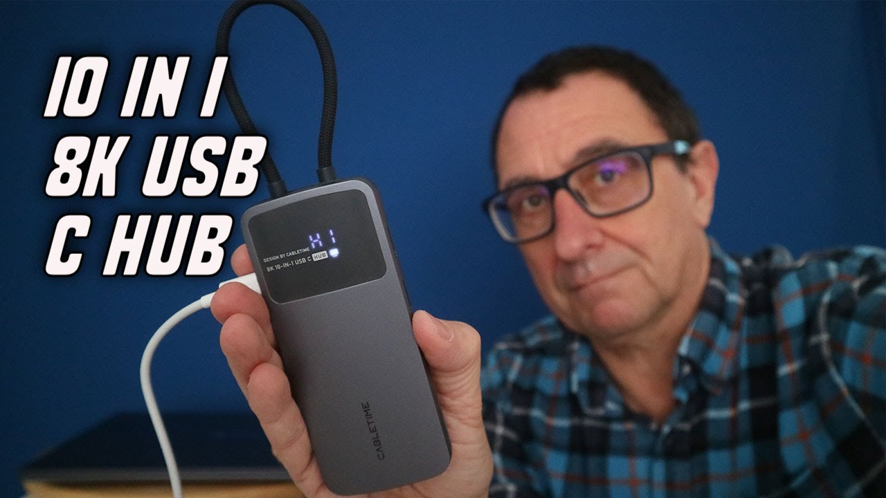 Boost Productivity with THIS 10 IN 1 8K USB C Hub! - YouTube