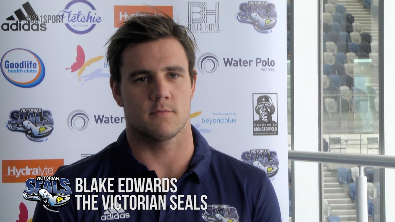 BLAKE EDWARDS - Player Profile - The Victorian Seals - YouTube