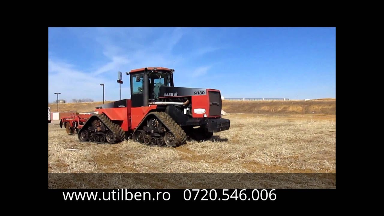 Tractoare Case pe senile - Tractoare Case second Hand - YouTube