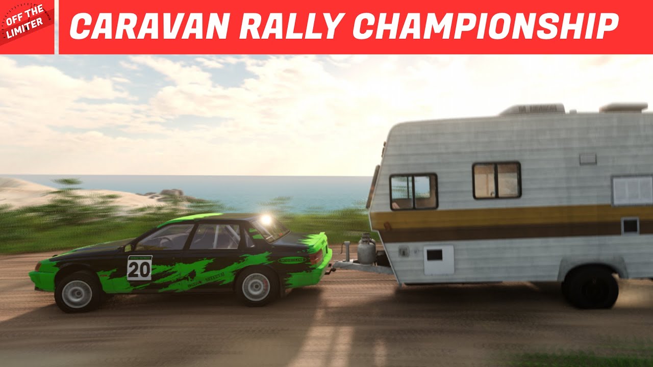 Can You Complete a Rally Stage With a Caravan? - BeamNG - YouTube