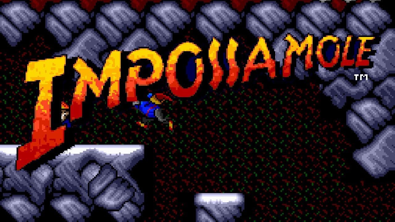 Impossamole (TG16) Playthrough longplay video game - YouTube