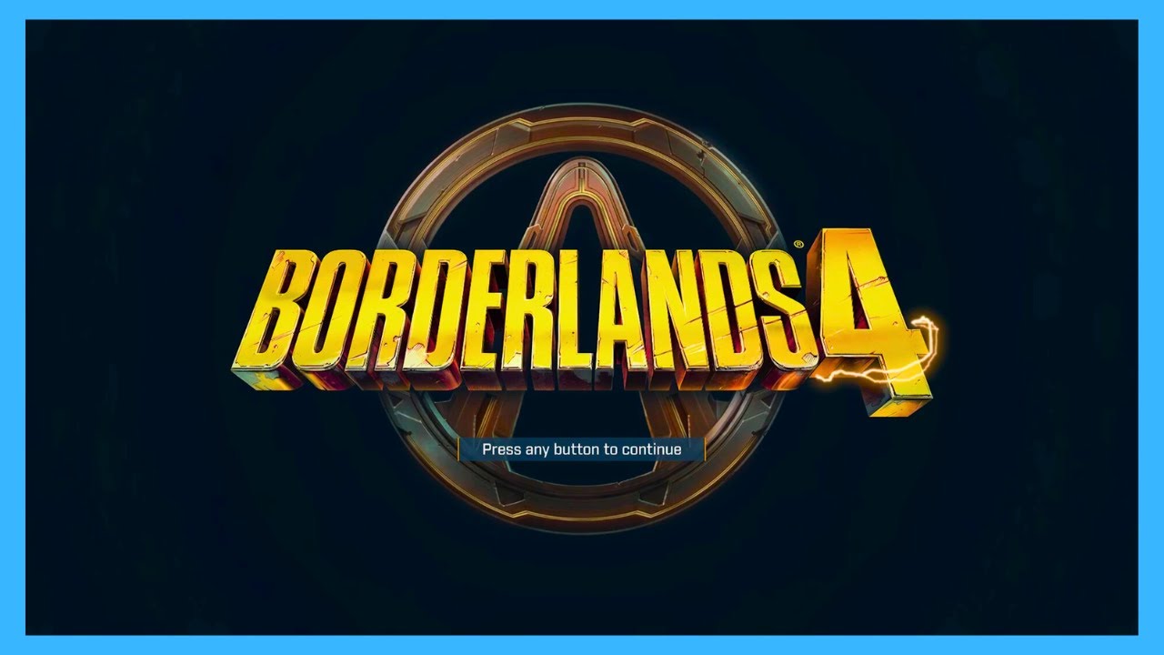 Borderlands 4 Title Screen And Menu - YouTube