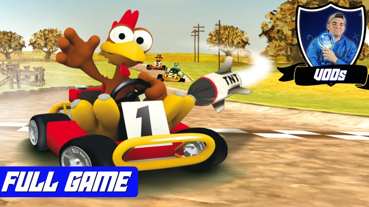 This Video Doesn't End Until I Platinum CRAZY CHICKEN KART 2 - YouTube