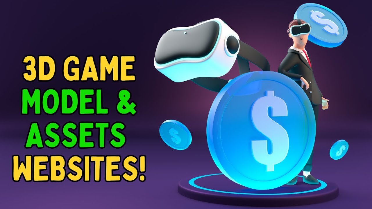 5 Best Websites for 3D Model & Assets for Games - YouTube