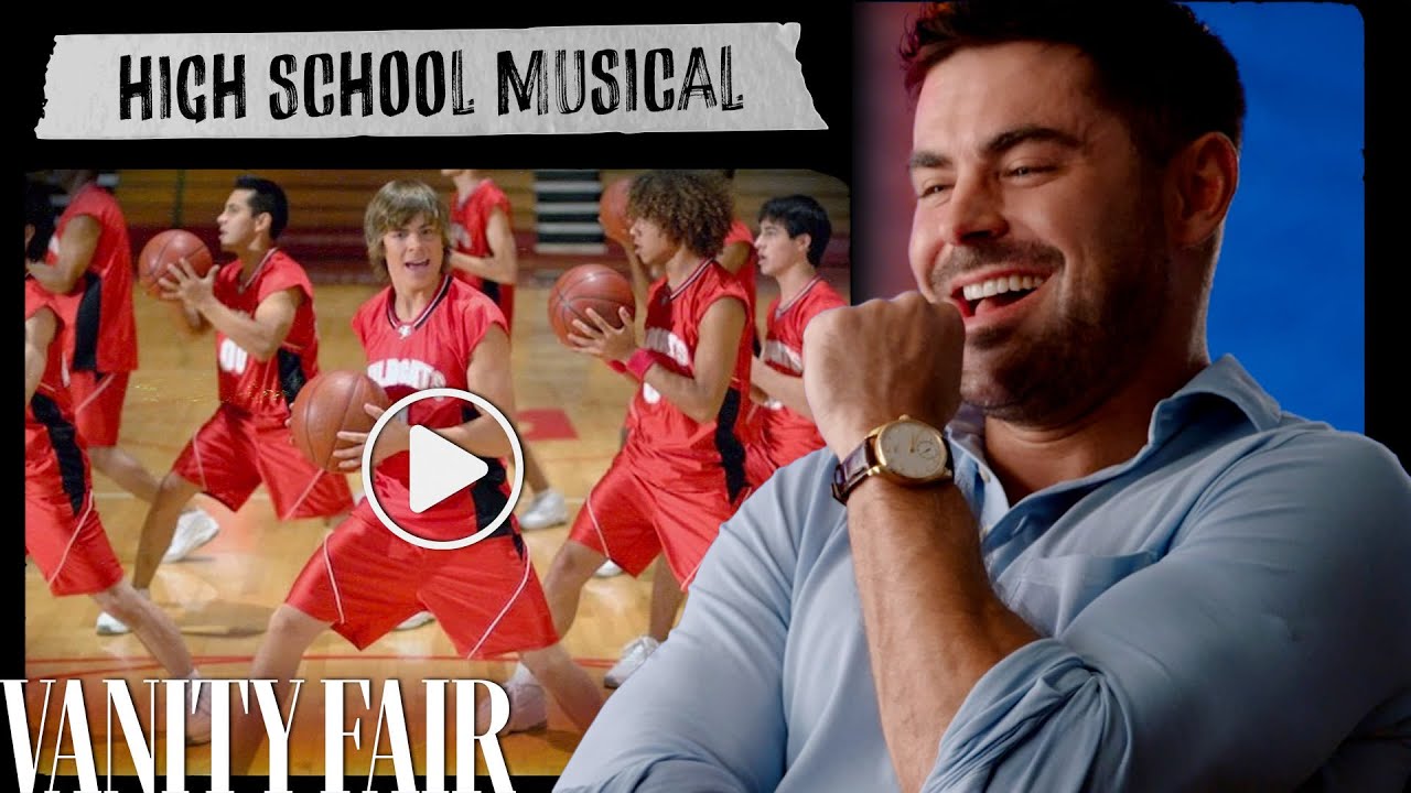 Zac Efron revoit ses films : High School Musical, The Greatest Showman ...