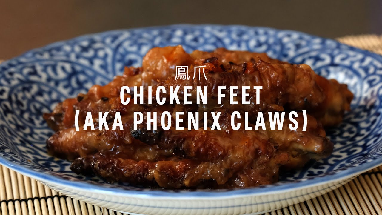 Air-Fried Chicken Feet (aka Phoenix Claws) Recipe (鳯爪) with Papa Fung ...
