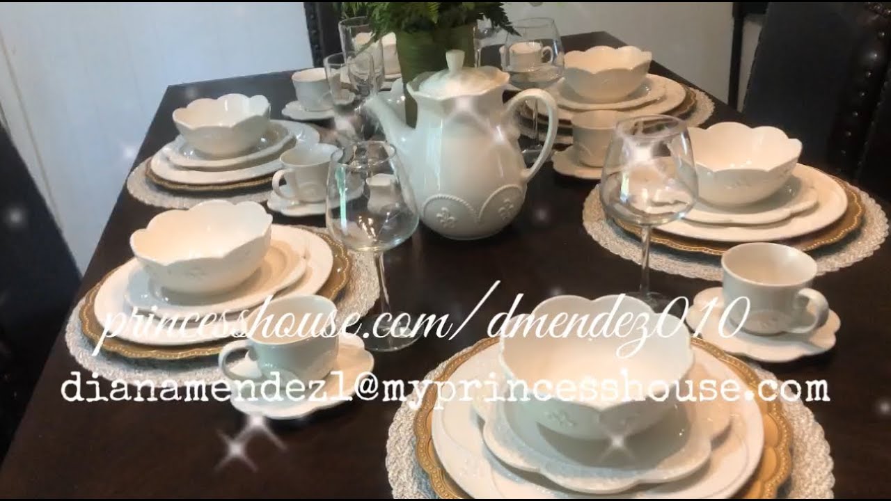 Princess house vajilla de Marbella - YouTube