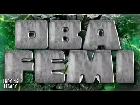 Oba Femi Custom Titantron 2024 (Hands of Fate) WITH CROWD CHANTS