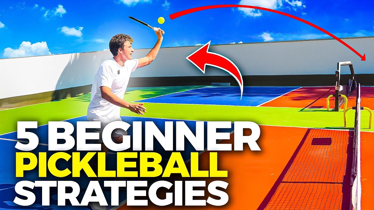 5 Beginner Pickleball Strategies to Beat Your Friends! - YouTube