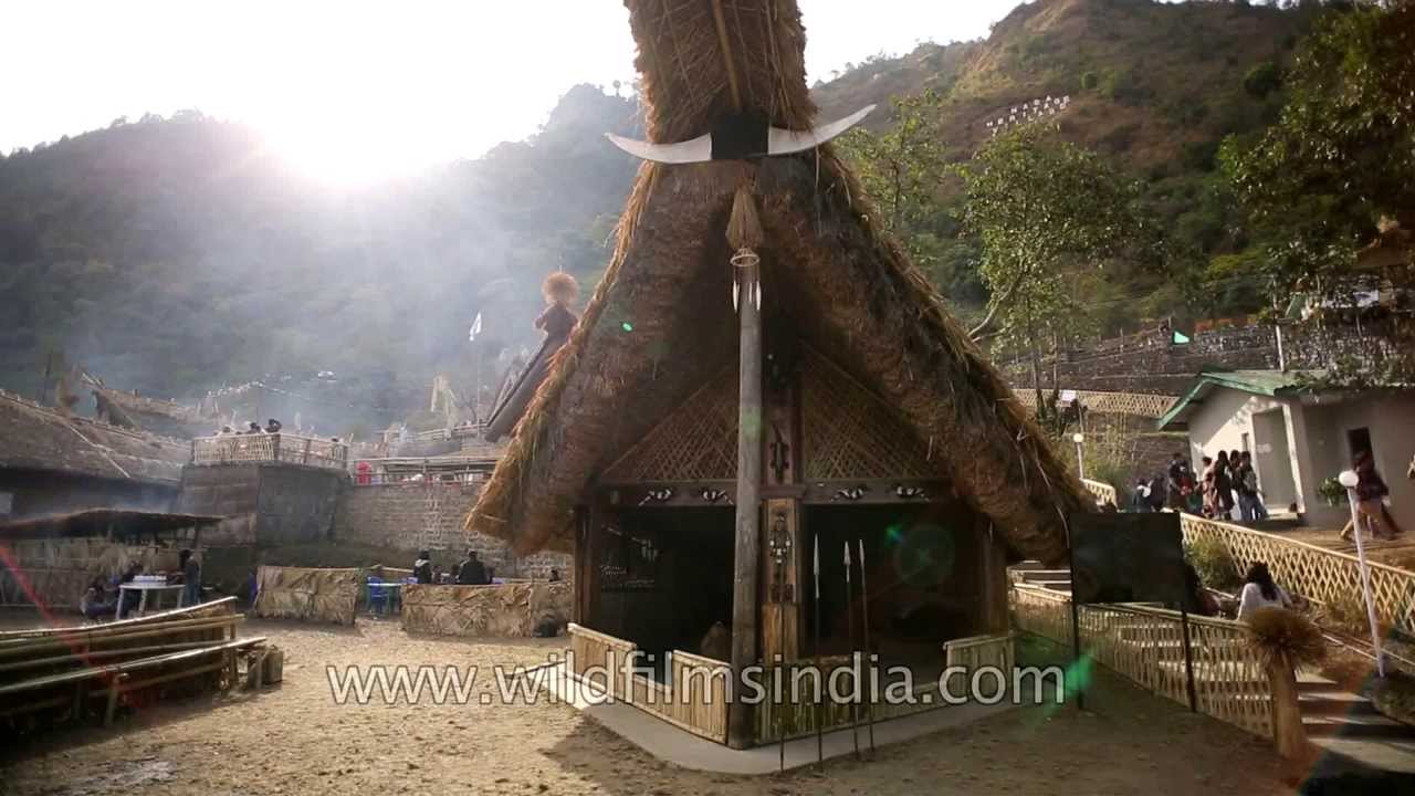 Morung of the Yimchunger Naga tribe - YouTube