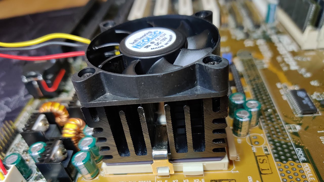 Silentio - Clean & Restore a Socket 7 Cooler - YouTube