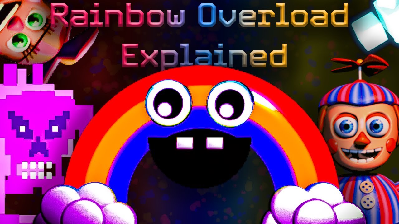 Rainbow Overload Explained: My Hardest FNaF Max Mode - YouTube