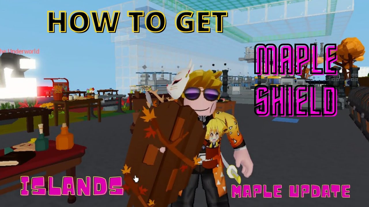 How to MAPLE SHIELD - MAPLE UPDATE - Islands - Roblox - YouTube
