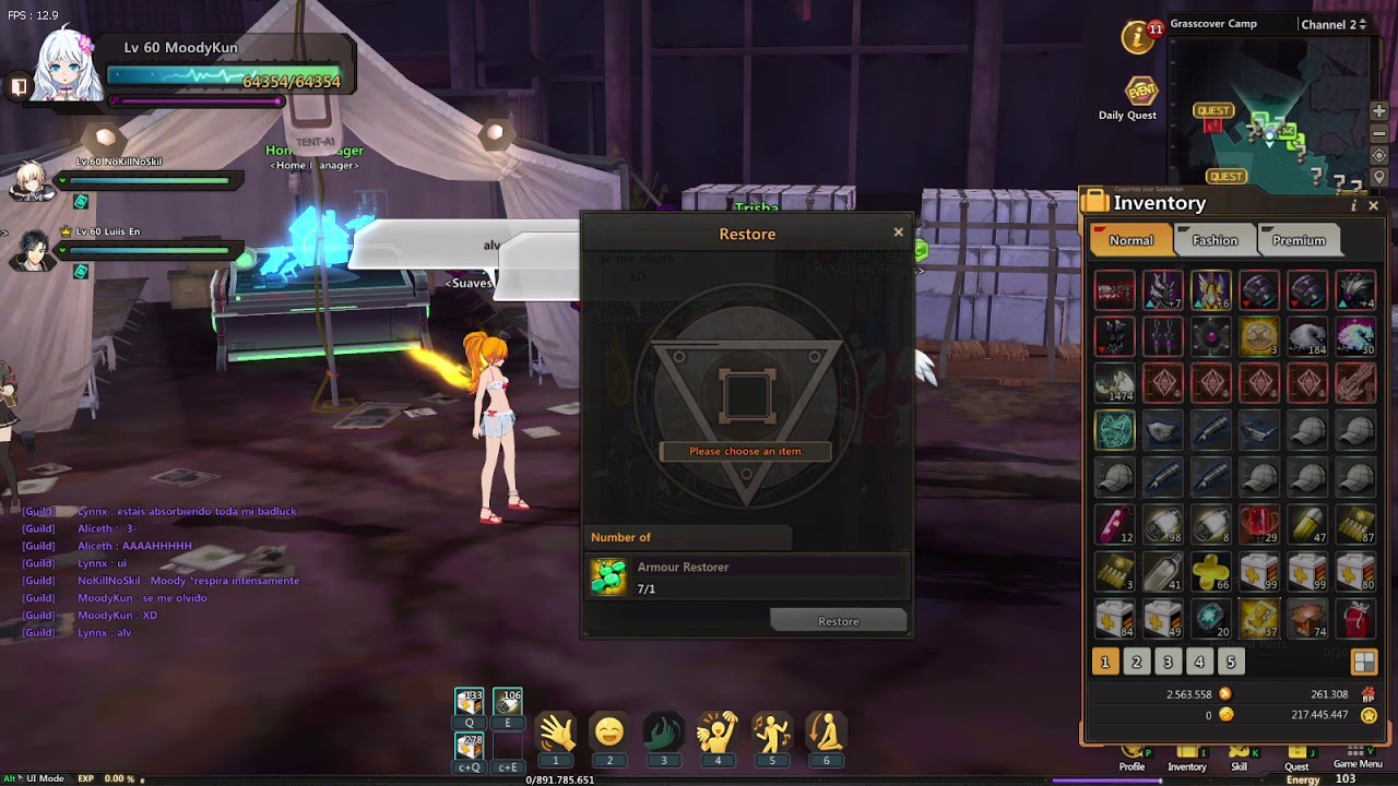 SoulWorker |NA| Tutorial How not to reinforce your weapon to +9 - YouTube