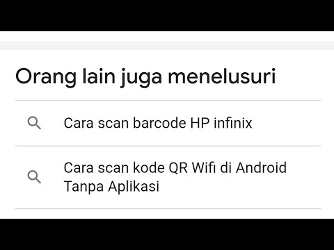 Cara Melihat Kode Barcode Wifi di Hp Infinix - YouTube