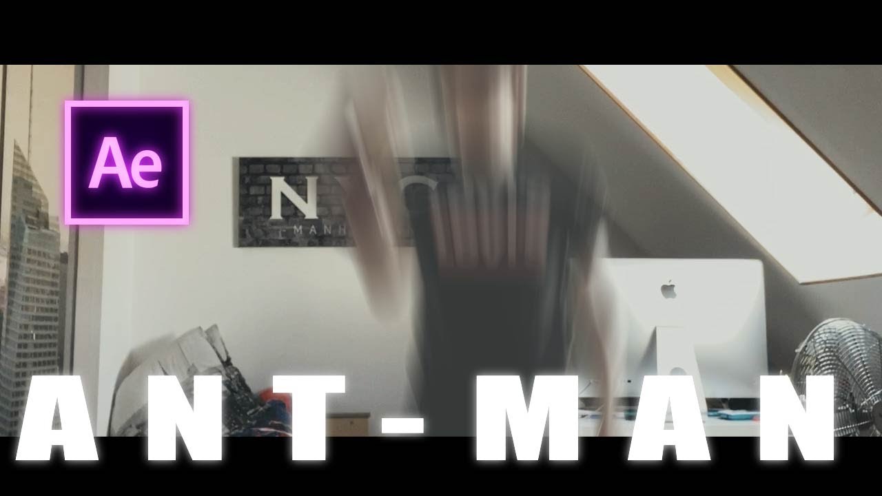 ANT MAN : After Effects Tutoriel - YouTube