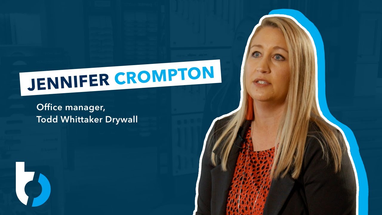 Customer spotlight: Jennifer Crompton | Todd Whittaker Drywall Inc ...