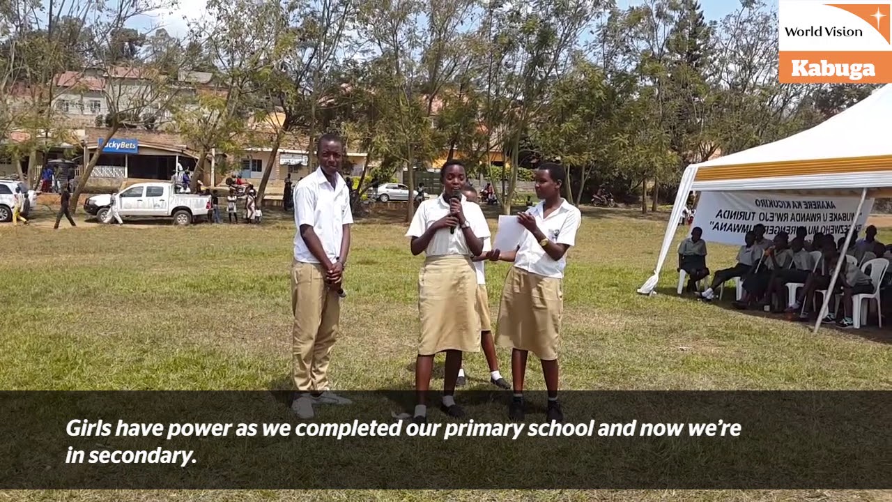 A special moment from the children of Kabuga, Rwanda | Child ...