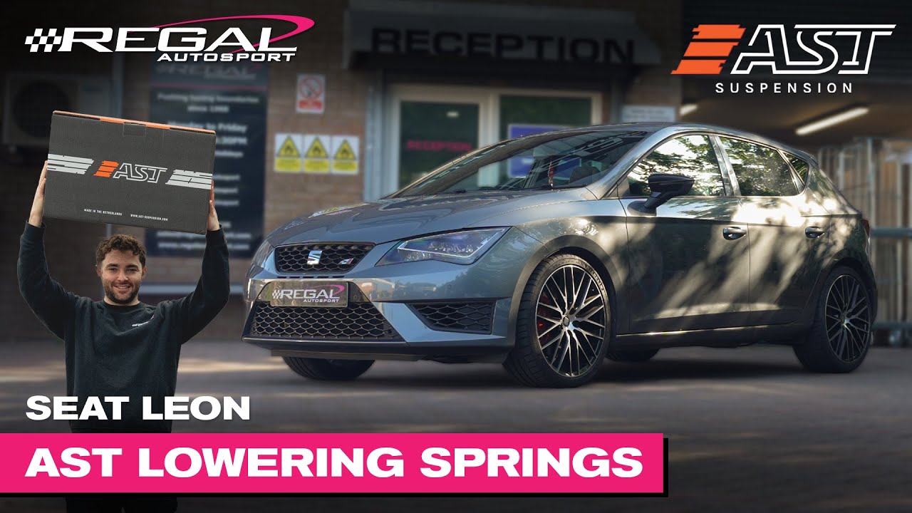 SEAT LEON AST LOWERING SPRINGS: SUBTLE DROP AND IMPROVED PERFORMANCE ...
