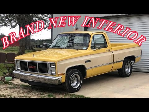 84 GMC pickup [New interior Build - YouTube
