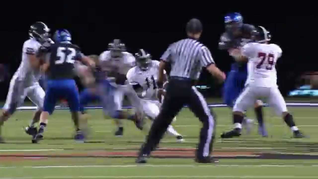 Lawrence's J.D. Wood 61 Yard Touchdown run (TWC SC KC) - YouTube