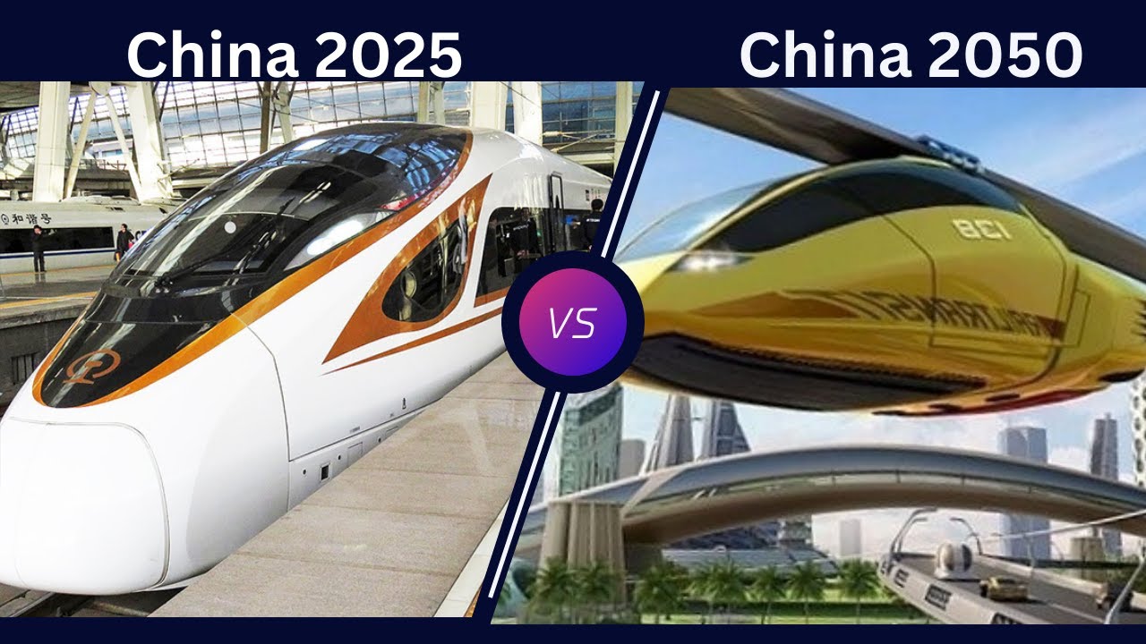 China’s 2050 AI Train SHOCKS the World! (2025 vs 2050) - YouTube