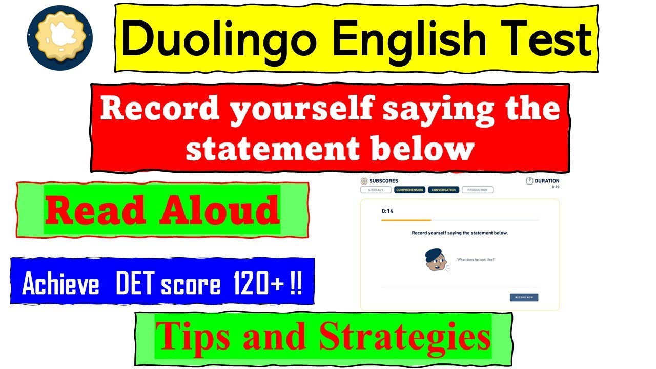 DET - Read Aloud: Avoid Difficulties, Follow Tips, Speak Naturally ...