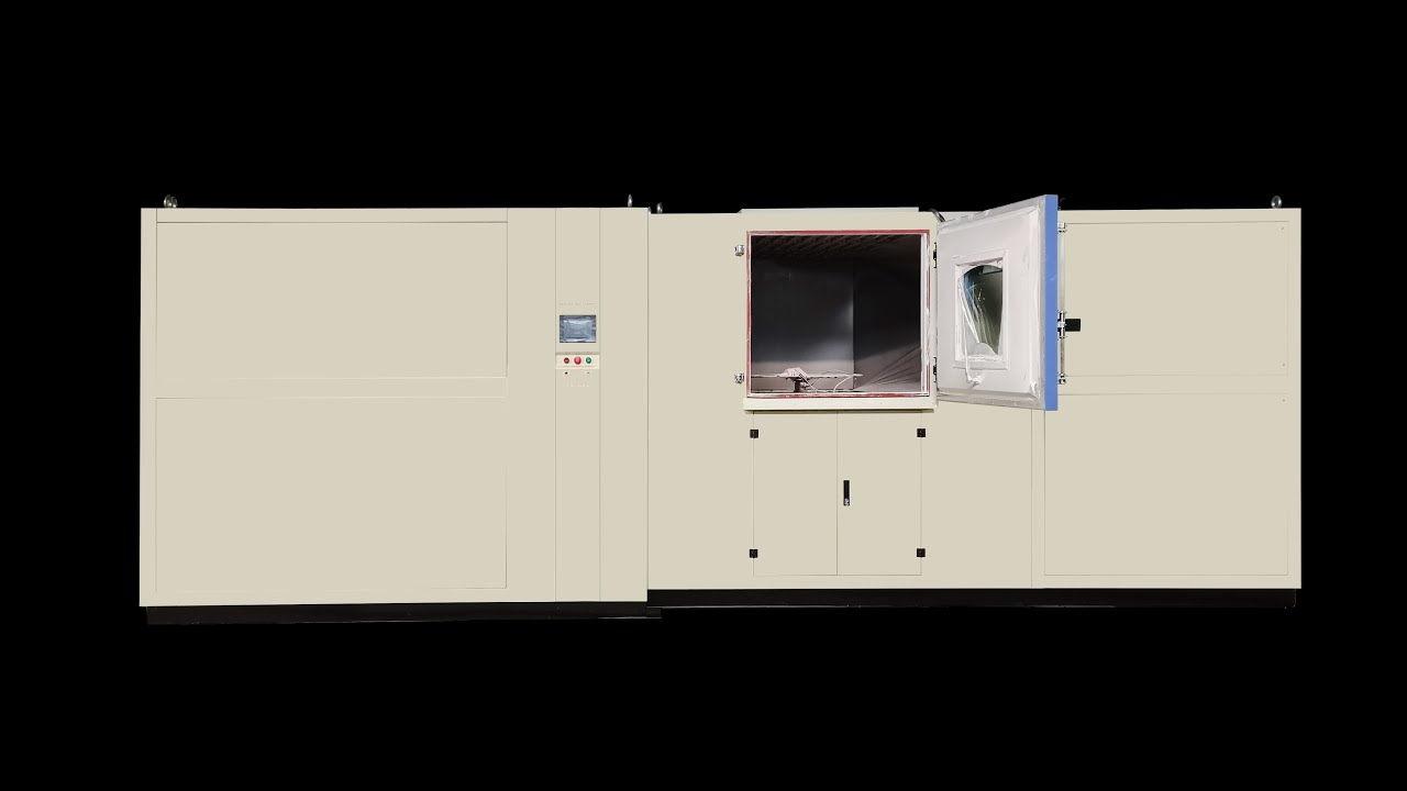 Installation and operation of LIB Sand Dust Chamber DIM-2000 - YouTube