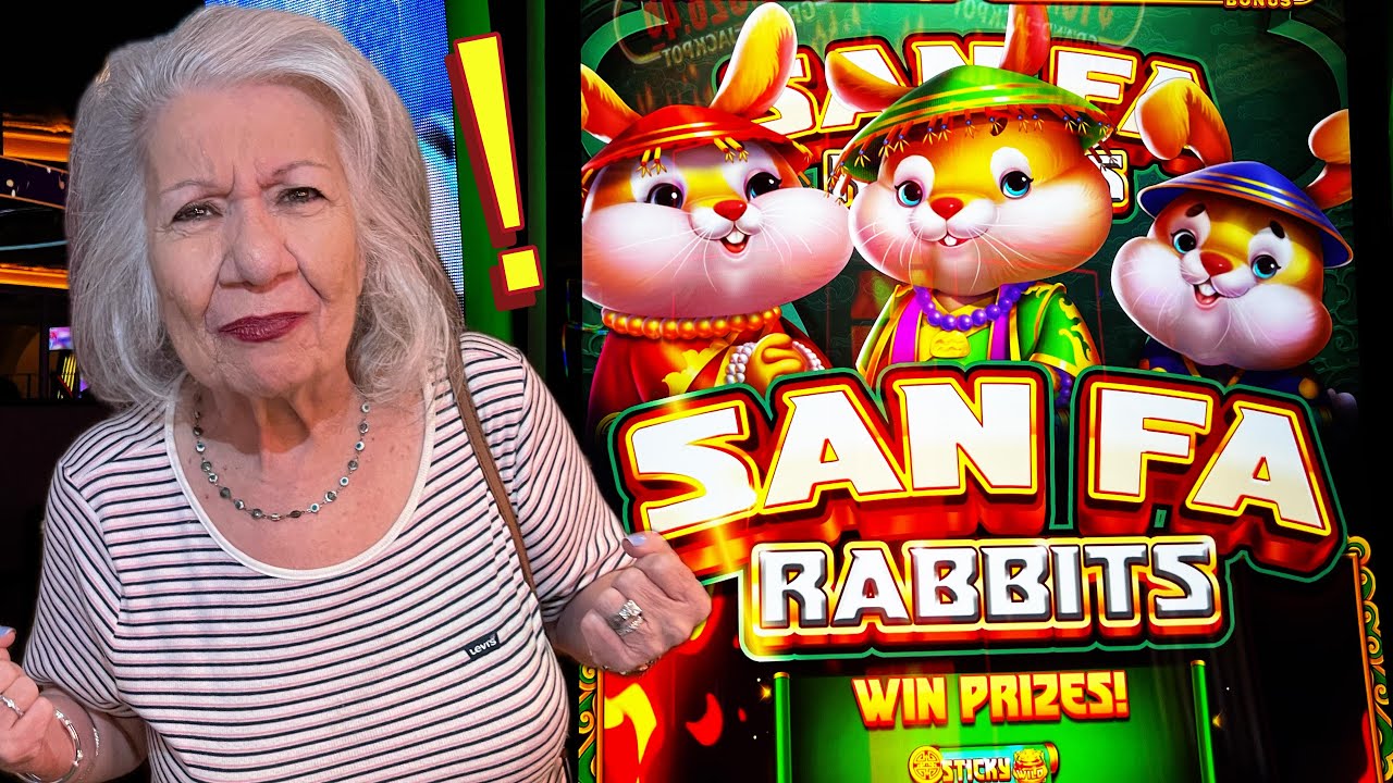 WHAT IN THE SAN FA RABBITS SLOTS!?!?! - YouTube