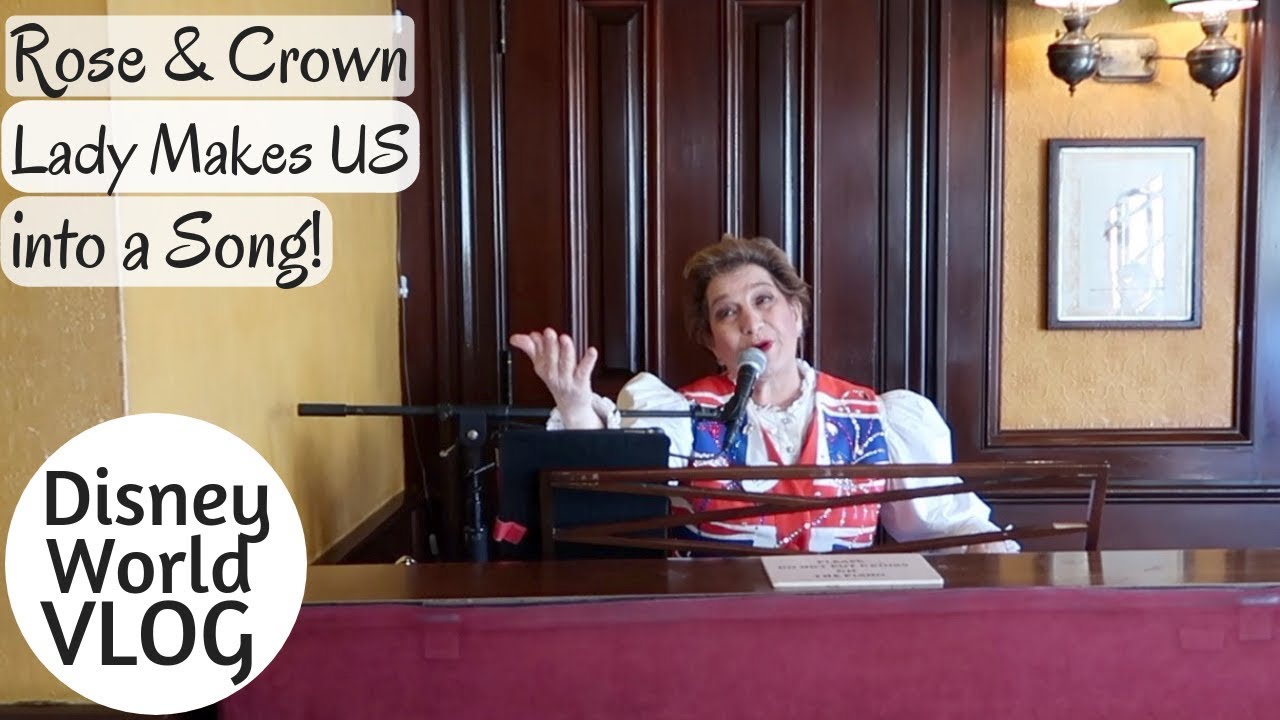 The Rose & Crown Pub Singer Puts US into a Song!! - Disney World Vlog ...