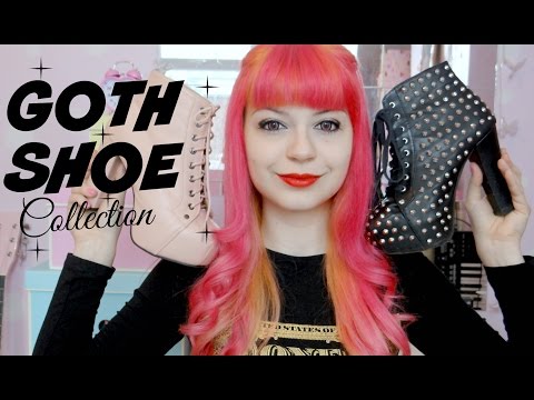 My Goth Shoe Collection