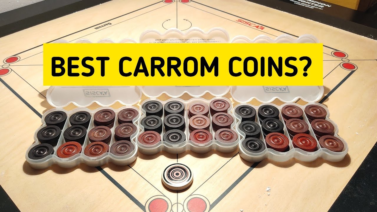 Best Carrom Board Coins Unboxing | Professional Carrom Coins| price ...