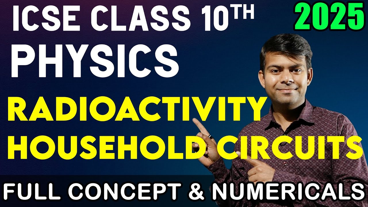 RADIOACTIVITY - 1 shot + Important Questions | Physics Exam, Class 10th ...