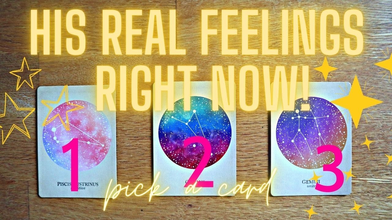 THEIR *REAL* FEELINGS FOR YOU! Thoughts + Feelings Tarot Love reading ...