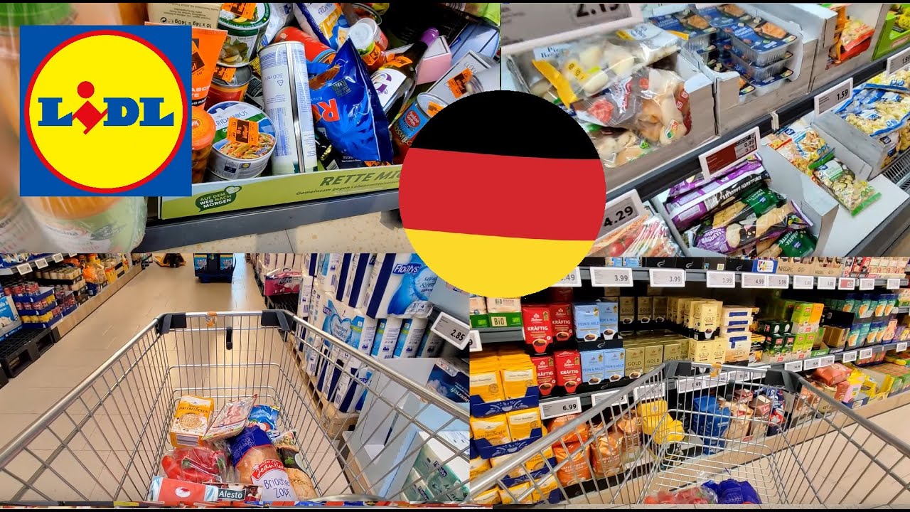🇩🇪 Grocery Shopping at Lidl in Germany [ turn ENGLISH SUBTITLES on ...