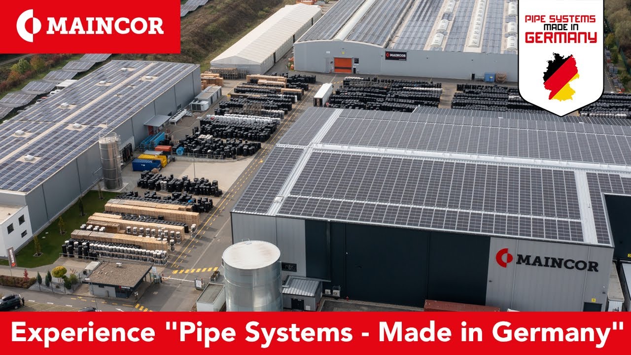 MAINCOR "Pipe Systems - Made in Germany" - Company Film - YouTube